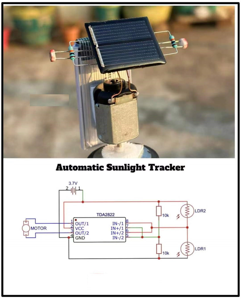 Automatic Sunlight Tracker – PCB HERO