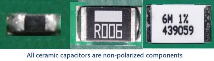 Smd Capacitor Polarity Marking