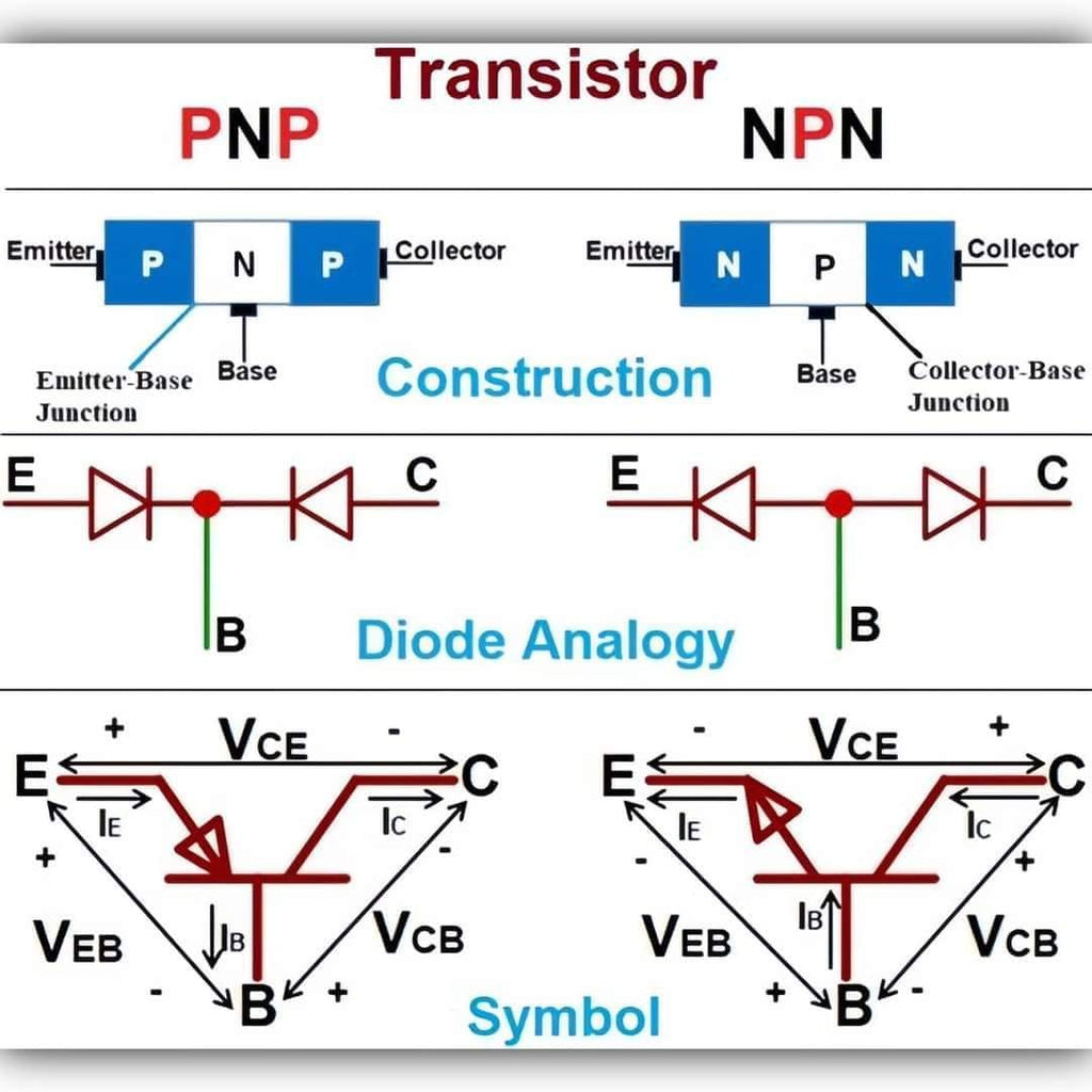 The differences between transistor PNP and NPN – PCB HERO
