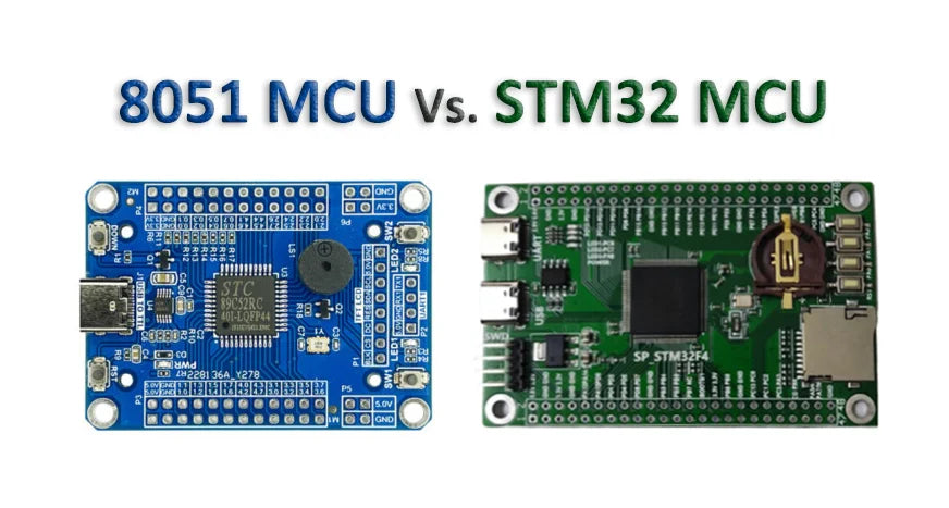 8051 MCU Vs STM32 MCU – PCB HERO