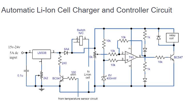 Automatic Li-lon Cell Charger and Controller Circuit – PCB HERO