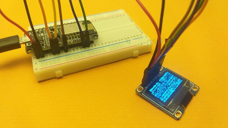 How to Interface OLED Display with NodeMCU ESP8266? – PCB HERO