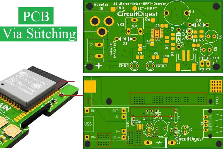Why you should use Via Stitching for your next PCB Design? – PCB HERO