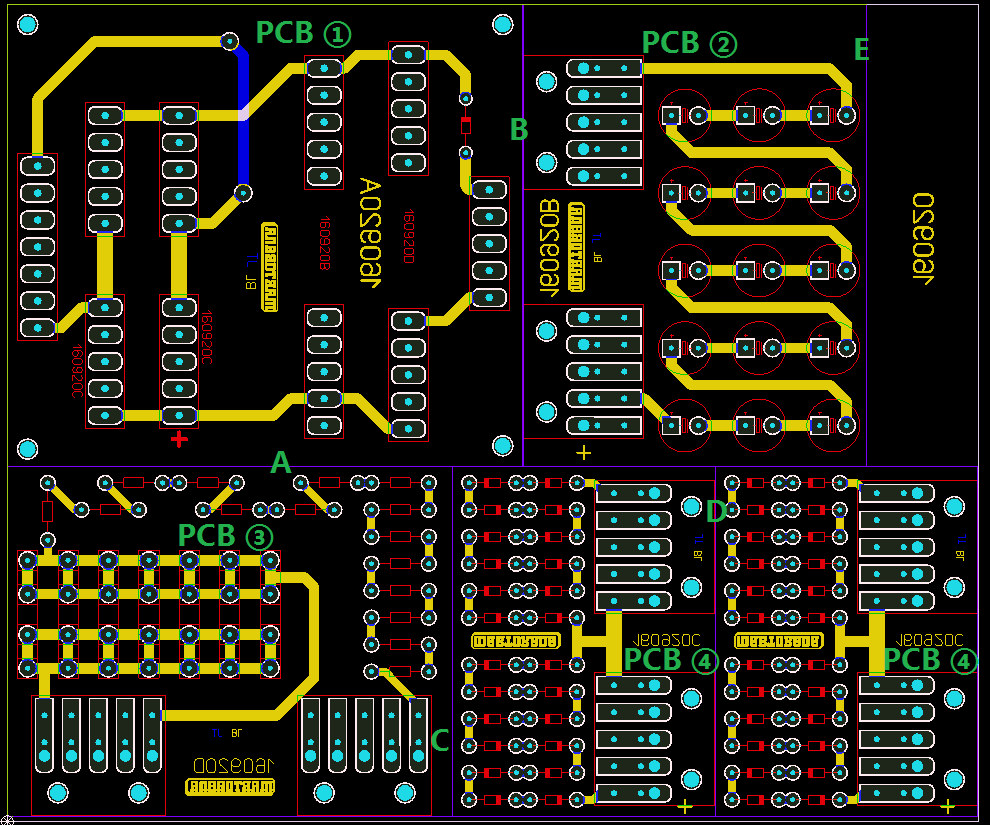 How to design couple of different PCBs in one panel – PCB HERO