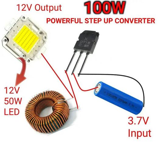 POWERFUL STEP UP CONVERTER – PCB HERO