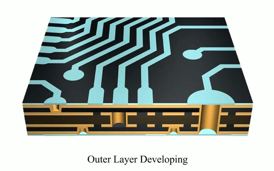 Precautions for connections between middle layers in multi-layer stack ...