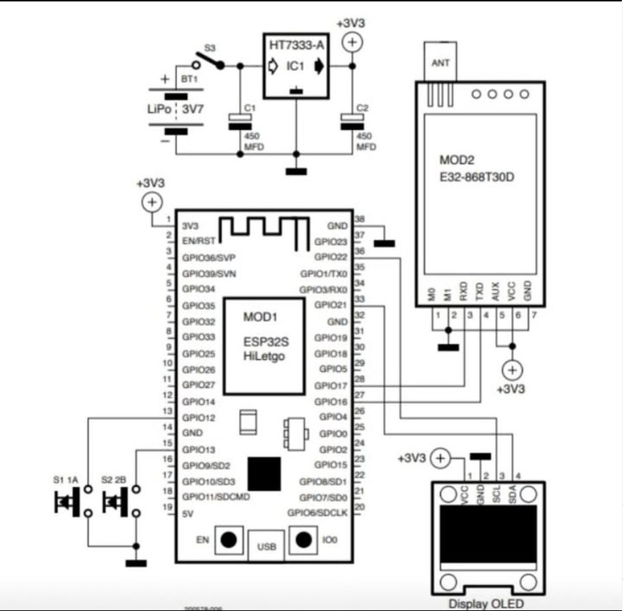 Two STM32 micro-controllers are exchanging data witlessly over LoRa us ...
