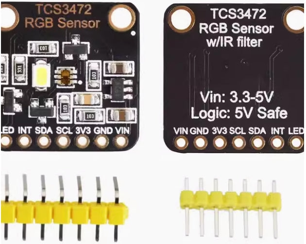 TCS3472 color recognition sensor RGB development board IIC communicati ...