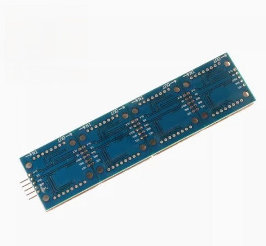 MAX7219 dot matrix module || Control MCU module || 4-in-1 display || F ...