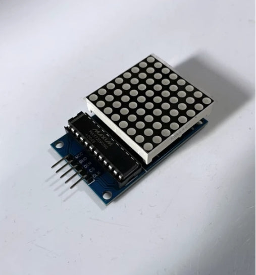 MAX7219 dot matrix module control module / single chip module / displa ...
