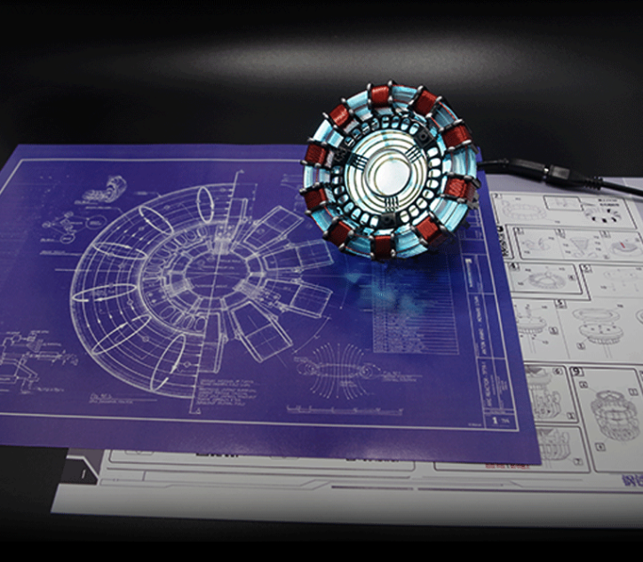Iron Man reactor – PCB HERO