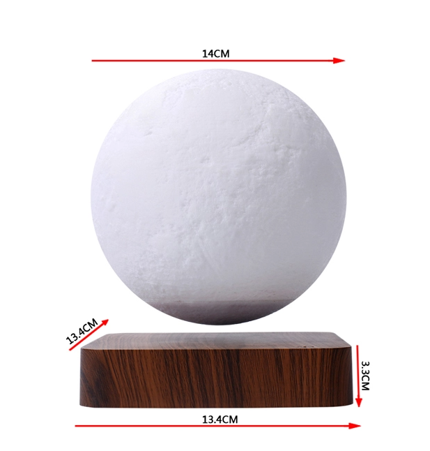 Moon Magnetic floating table lamp – PCB HERO