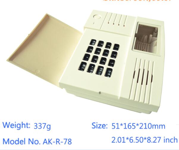 Plastic electronics enclosure for door access alarm system – PCB HERO