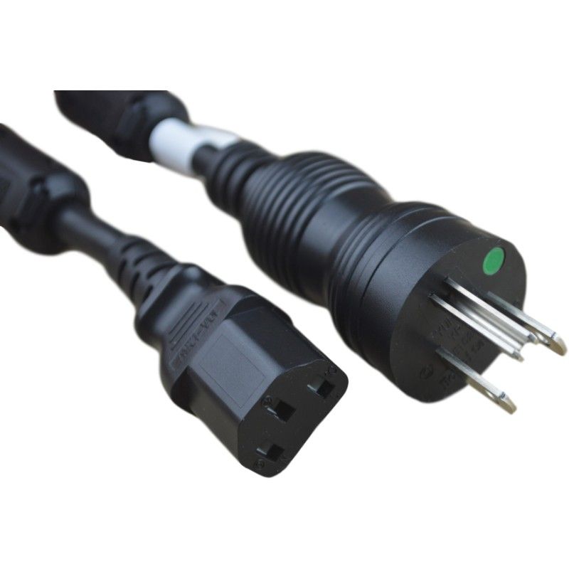Medical medical grade audio/computer American standard power cord with ...