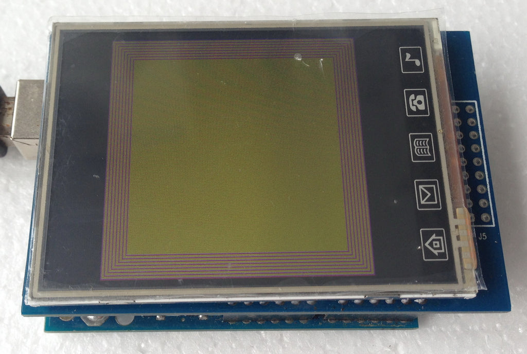 2.8-inch tftlcd touch screen with arduino uno board with mega2560 boar ...