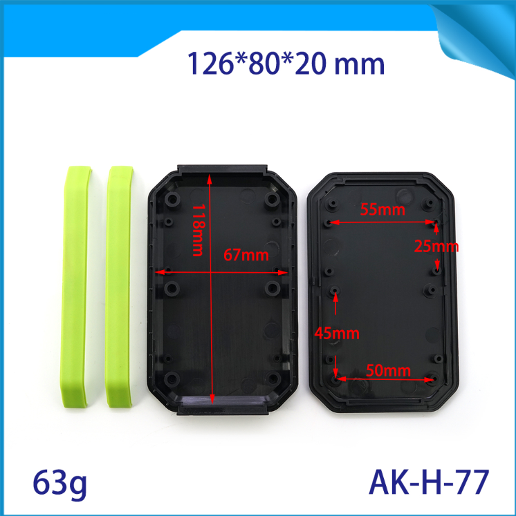 126*80*20mm IP65 plastic enclosure for electronics housing handheld pr ...
