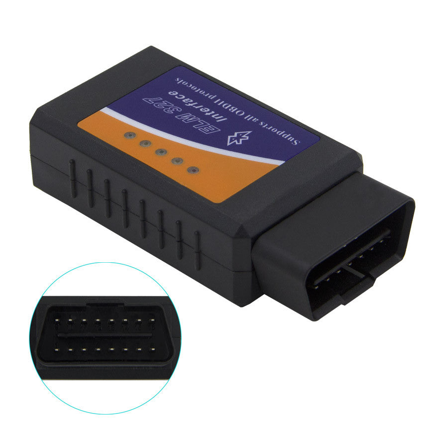 High Quality elm327 bluetooth v2.1 OBD2 OBDII Car Diagnostic Scanner E ...