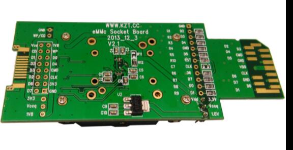 eMMC test adapter with SD Interface – PCB HERO